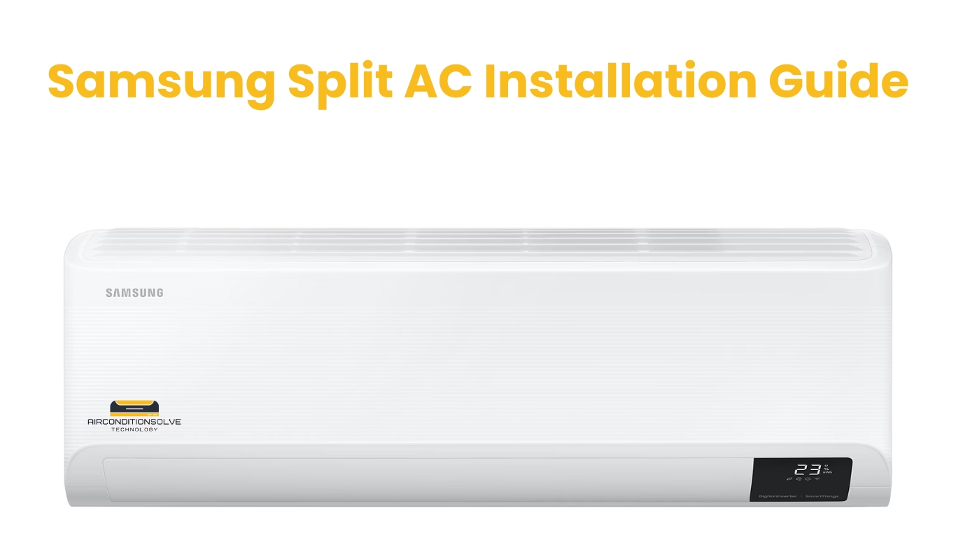 Samsung Split AC Installation Guide: A Step-by-Step Power Tutorial ...