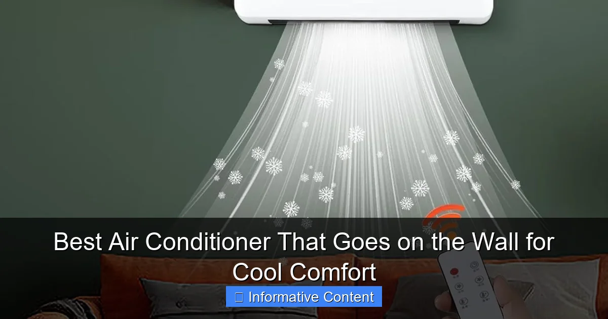 Best Air Conditioner That Goes on the Wall for Cool Comfort - Air ...