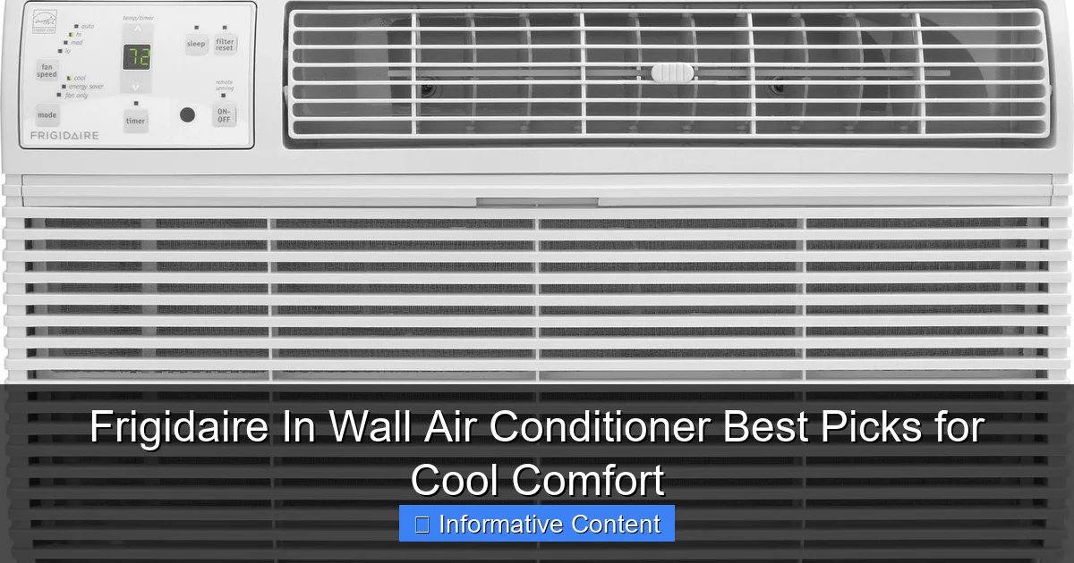 Frigidaire In Wall Air Conditioner Best Picks for Cool Comfort - Air ...