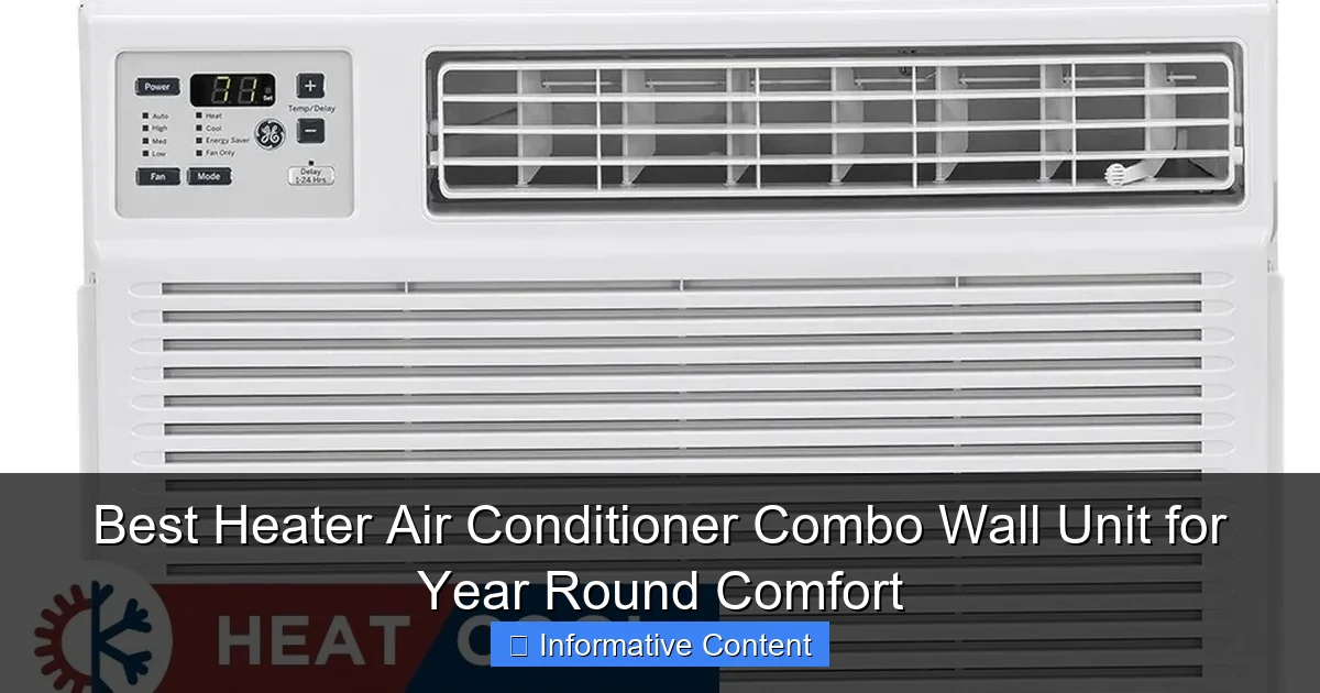 Best Heater Air Conditioner Combo Wall Unit for Year Round Comfort ...