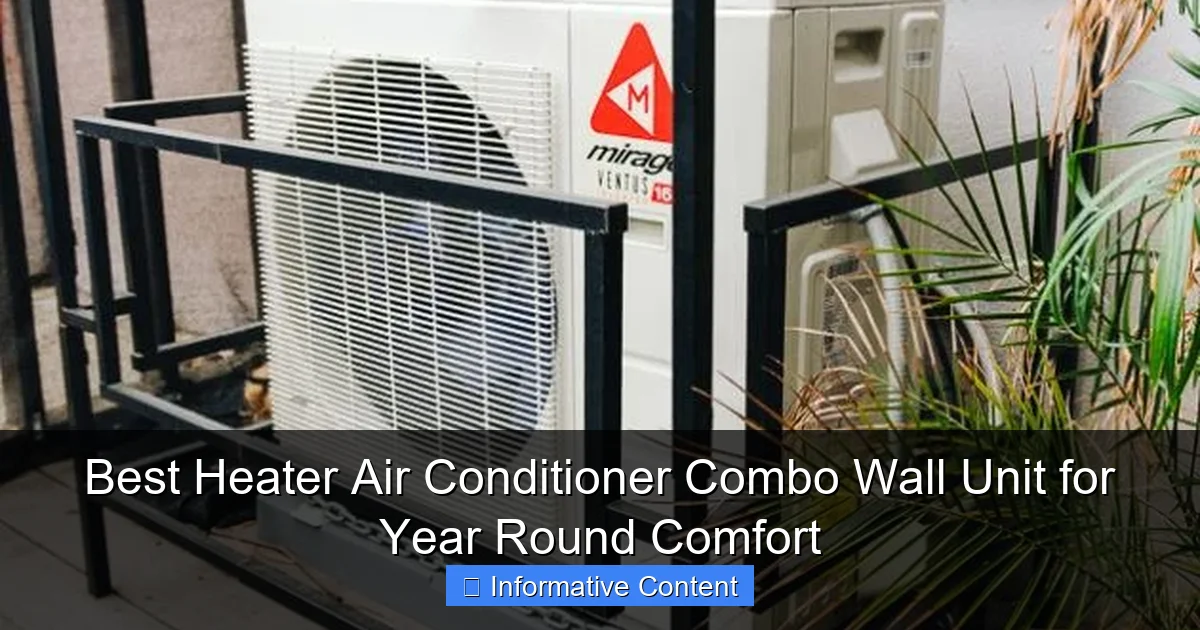 Best Heater Air Conditioner Combo Wall Unit for Year Round Comfort ...