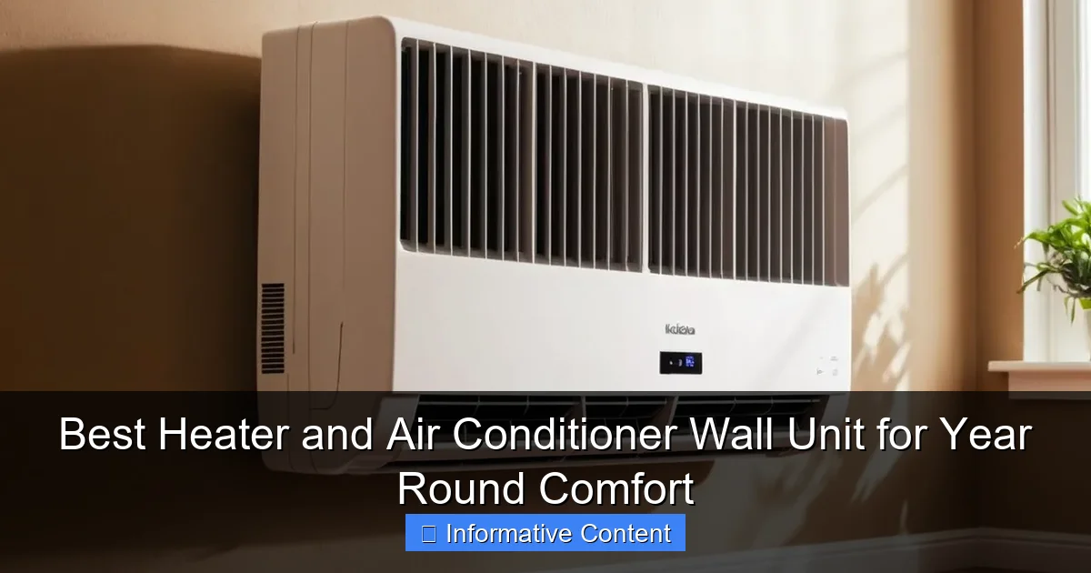 Best Heater and Air Conditioner Wall Unit for Year Round Comfort - Air ...