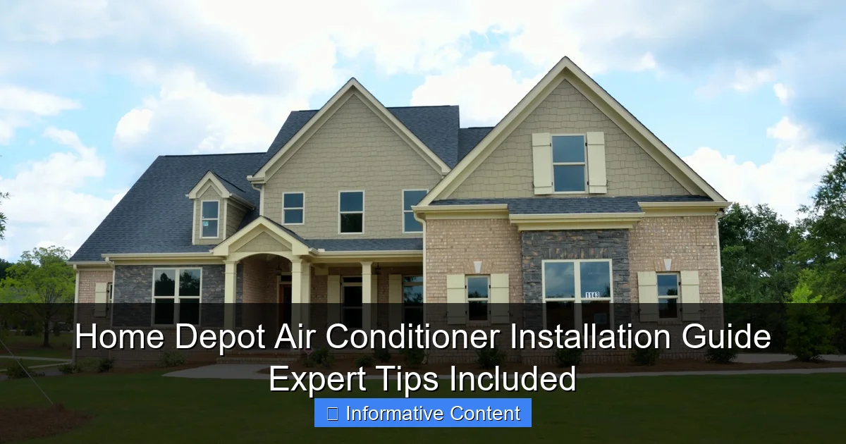 Home Depot Air Conditioner Installation Guide Expert Tips Included ...