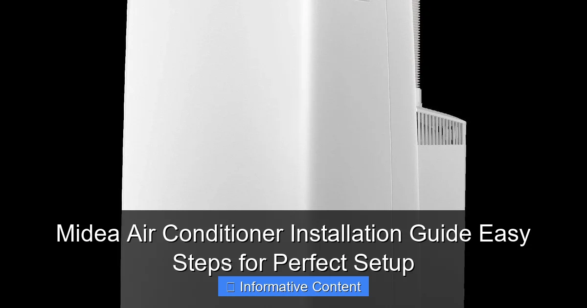 Midea Air Conditioner Installation Guide Easy Steps for Perfect Setup ...