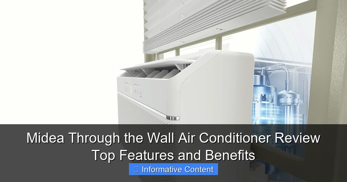Midea Through the Wall Air Conditioner Review Top Features and Benefits ...