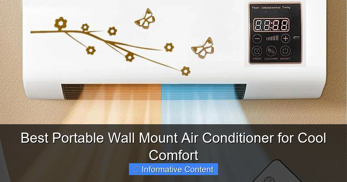 Best Portable Wall Mount Air Conditioner for Cool Comfort - Air Conditioner