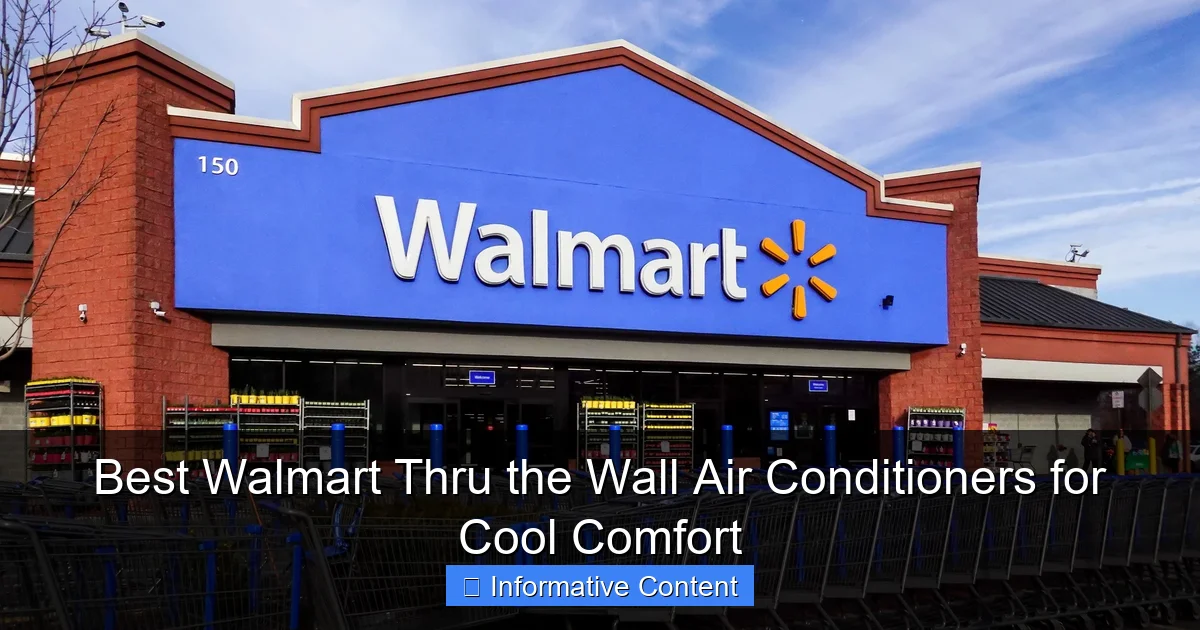 Best Walmart Thru the Wall Air Conditioners for Cool Comfort - Air ...