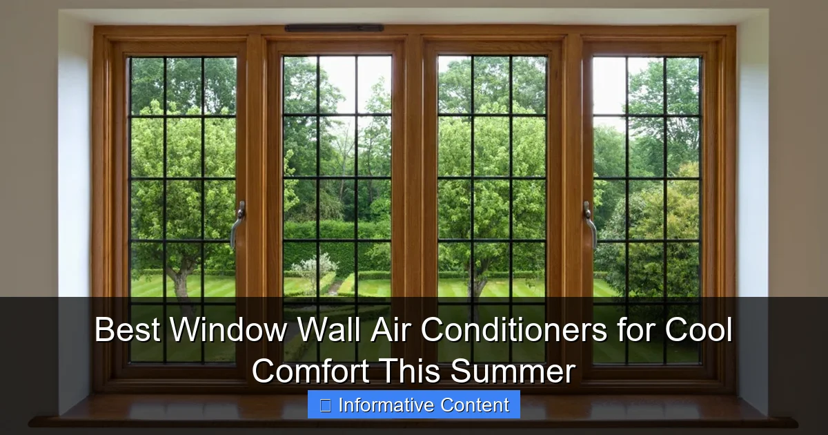 Best Window Wall Air Conditioners for Cool Comfort This Summer - Air ...