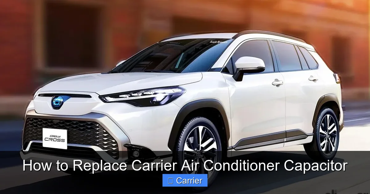 How to Replace Carrier Air Conditioner Capacitor - Air Conditioner